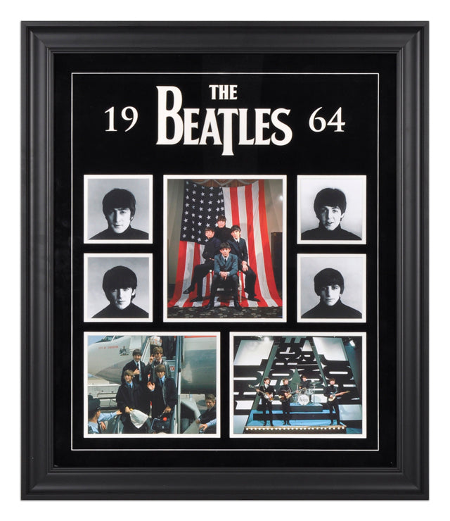 The Beatles 1964 Collage Framed Photo Print [16x20] – CultureSonar