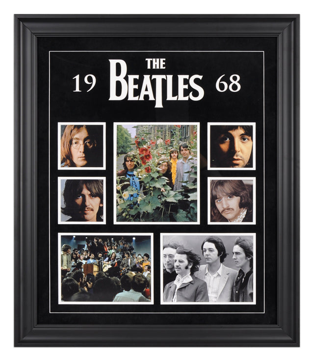 The Beatles 1968 Collage Framed Photo Print [16x20] – CultureSonar